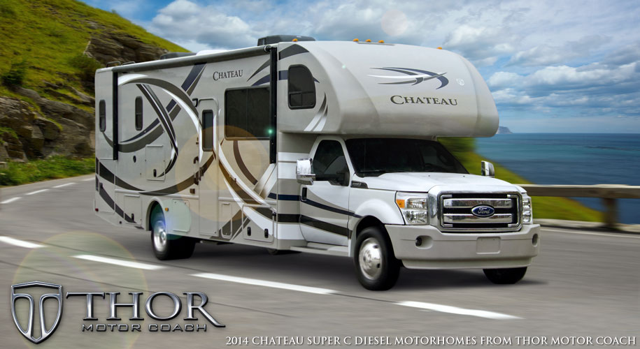 Class C Diesel Motorhomes get Super-Sized, New Super C Made by Thor